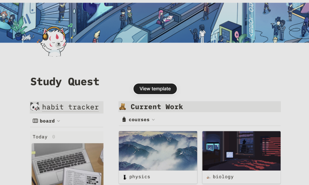 Cajunkoi Academy - Study Quest (Notion Quest) - Course Farm - Online ...